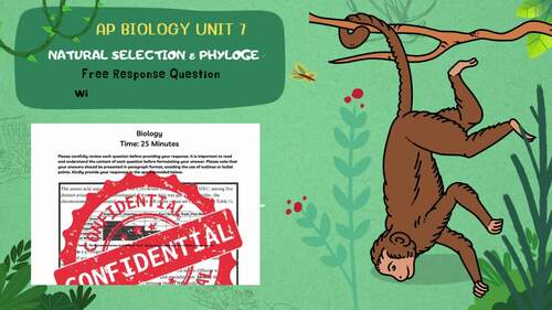AP Biology Curriculum | Unit 7 Free Response Question FRQ | Natural ...