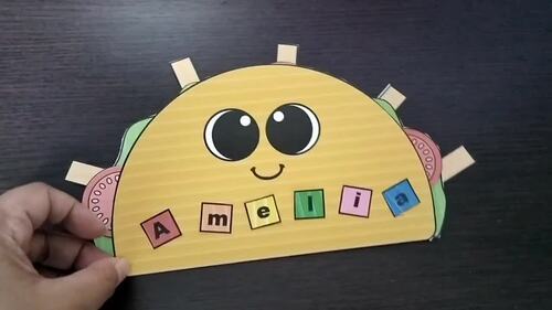 Build-a-Taco Craft | Taco Name Craft | Cinco De Mayo Craft | Taco Day ...