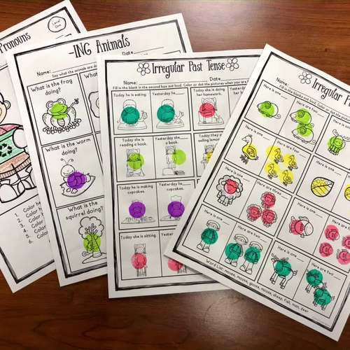 Spring NO PREP Language Pack for Speech Therapy with distance learning ...