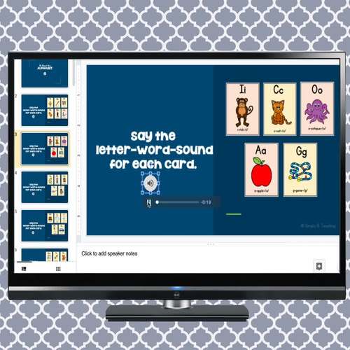 Letter Sound Activities, Distance Learning by Simply B Teaching | TpT