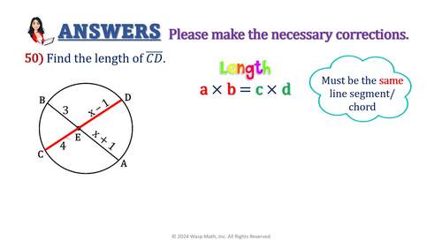 BEST Geometry EOC Practice 1 Animated Answer Key (With Explanations)