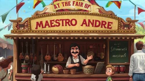 Italian Cumulative Folk Song "Maestro Andre" | Orff Arr., Body ...