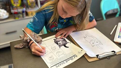 Art Elements 101 Unit 2: SHAPE | Art Activity for Classrooms and ...