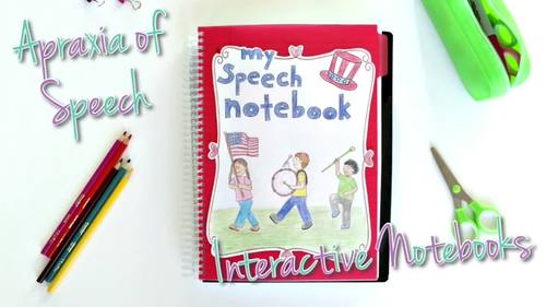 Apraxia of Speech Interactive Notebooks Bundle Distance Learning