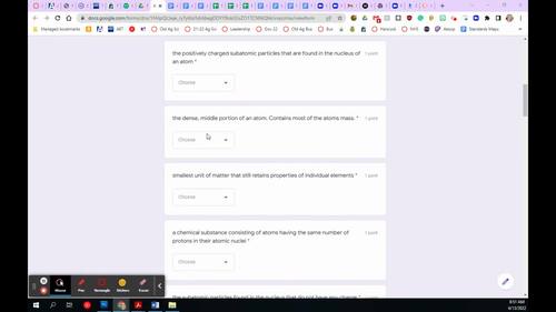 Hs-PS1-1 Teaching the Periodic Table Google Resource Bundle | TPT