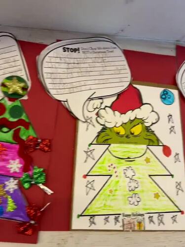 Disguise the Christmas Tree / Holiday Take Home Project / Holiday Writing