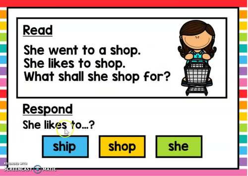 Digraphs Boom Cards | Digital Reading Passages and Comprehension