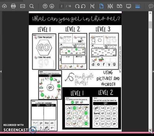 Core Vocabulary Worksheets: STOP by Teach Love Autism | TpT