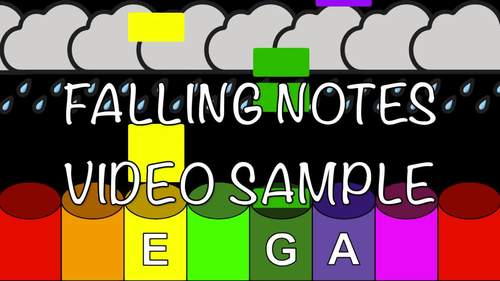 Rain Rain Go Away - Boomwhacker Play Along Video and Sheet Music