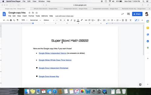 Super Bowl LIX 59 Math Game- new for 2025 *Eagles vs. Chiefs* | TPT