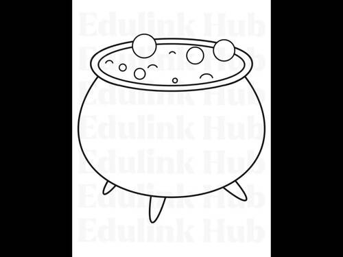 Halloween Bulletin Boards, Halloween digital clipart, Editable, Printable