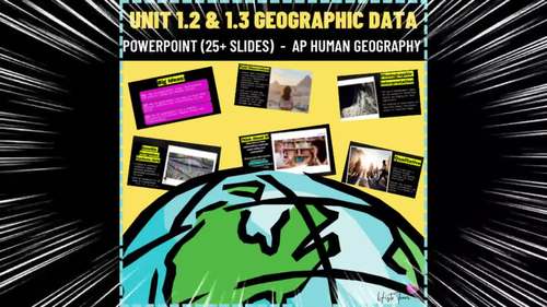 AP Human Geography: Geographic Data Collection PowerPoint Lesson by ...