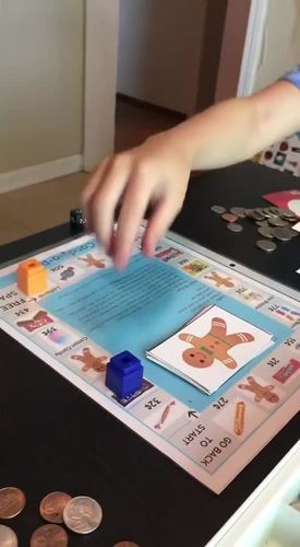 Candy-o-poly (A MONEY Math Game! to practice counting coins and making ...