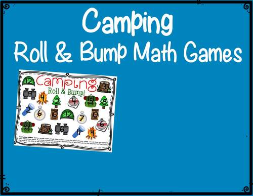 Camping Themed Math Centers by The Teaching Scene by Maureen | TPT