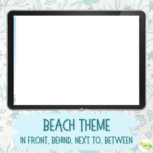 Summer Spatial Concepts Boom™ Cards | Prepositions Activities SLP ...