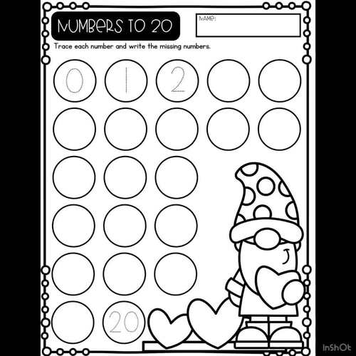 Kindergarten Year Long Numbers to 20 Math Worksheets {Growing MEGA Bundle}