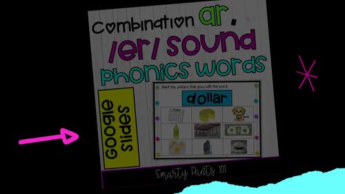 Combination ar with /er/ Sound - R-Controlled - Phonics Skills - Google ...