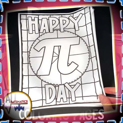 Pi Day Coloring Pages PRINTABLE COLORING WORKSHEETS for ALL GRADES | NO ...