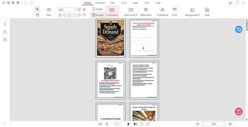 Supply & Demand Reading Passages - Economics Worksheets for 5th-8th Grade