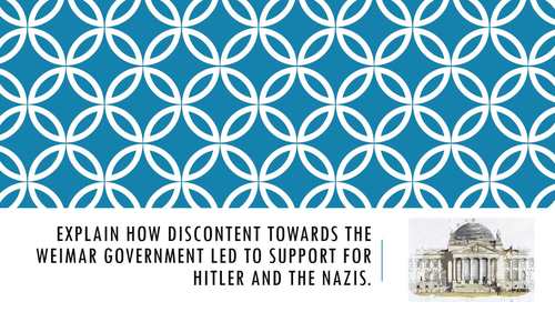 Hitler's rise to power flashcards by History Success Guides | TpT