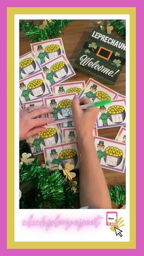 St. Patrick's Day Play alphabet tracing (uppercase & lowercase) | TpT