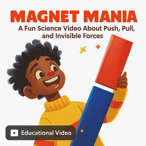 Magnet Mania - A Fun Science Video About Push, Pull, and Invisible Forces!
