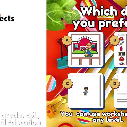 Sorting Objects Into Categories | Community Helpers Worksheets | TPT