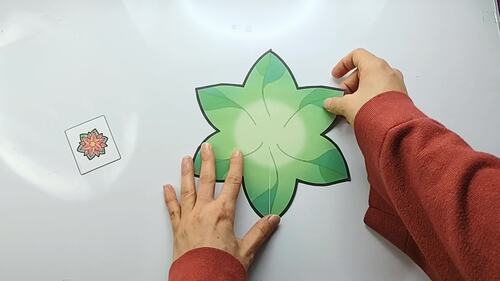 Poinsettia Craft Christmas Cut and Paste Las Posadas Holidays Around ...