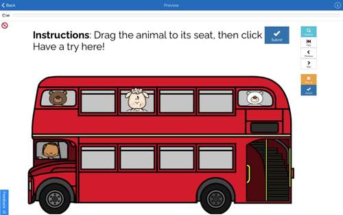 1-Step Directions with Spatial Concepts Boom Cards™ for Online Speech ...