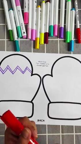 Winter Name Hat & Mittens Craft–Art & Writing Activity|Printable Winter ...