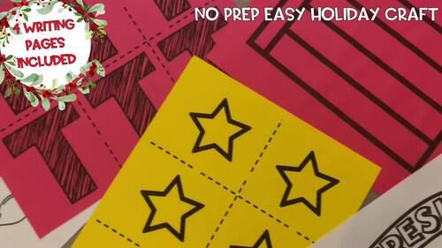 Christmas Craft Farm Fresh Trees Writing Activity / December / No Prep