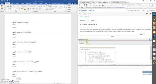 Accounting 11E- 3.3 Work Together by Crazy About Accounting | TPT