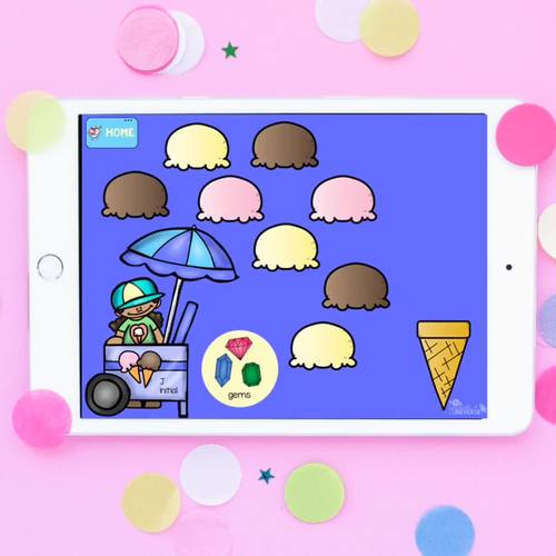 No-Print Ice Cream Articulation BUNDLE (Distance Learning) by Speech ...