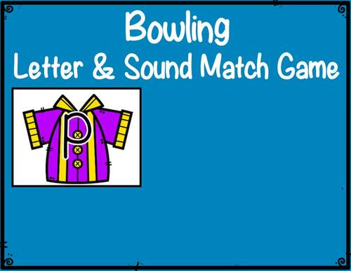 Bowling Themed Literacy Centers by The Teaching Scene by Maureen