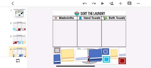Digital Life Skills: Sorts Laundry Activities for Google Slides | TpT
