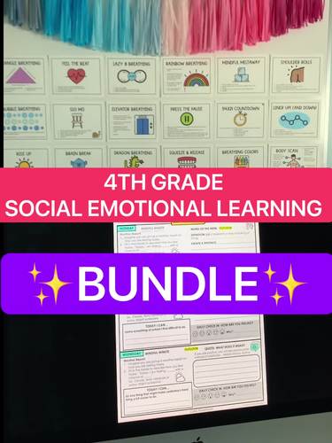 SOCIAL EMOTIONAL LEARNING BUNDLE - SEL - Social Skills - Character ...