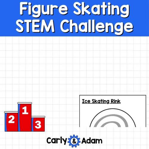 Figure Skating Winter Games STEM Activity 2026 Kindergarten, 1st Grade, 2nd