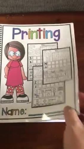 Letter Formation Practice Sheets Primary Printing Practice & Phonetic ...