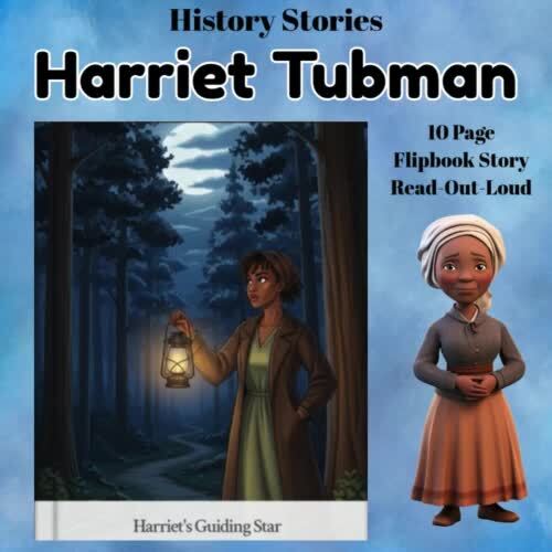 HARRIET TUBMAN UNDERGROUND RAILROAD - Read Out Loud History Video Story