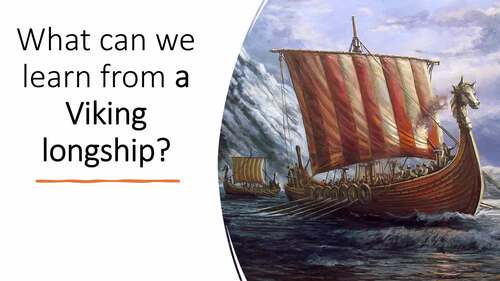 Viking Longboats - Interactive Pop-Up Ship Lesson for Middle School