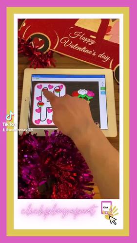 Boom Cards™ Valentine's Day virtual learning bundle by clickplayrepeat