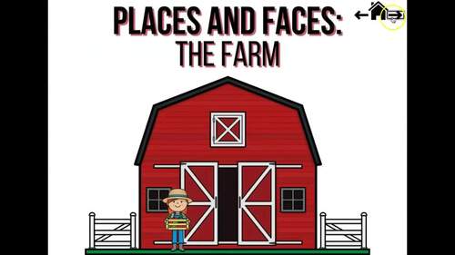 Places and Faces: The Farm BOOM Cards™ - Speech and Language Therapy