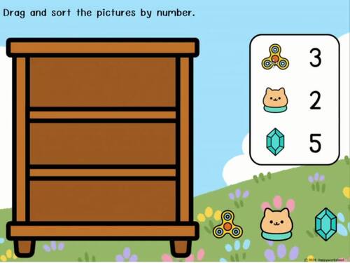 Counting 1–10 Drag and Drop | Digital Math Center for Pre-K & Kindergarten