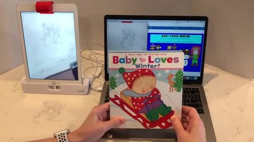 BABY LOVES WINTER! BOOK COMPANION BUNDLE, BOOM CARDS (AAC, SPEECH THERAPY)