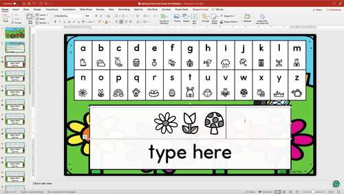 Spring Crack the Code - Editable - PowerPoint by KinderCrafting | TPT