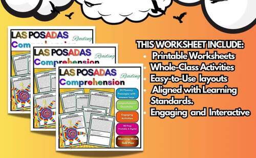 Las Posadas Reading Comprehension Passage Nonfiction 3rd,4th,5th,6th ...