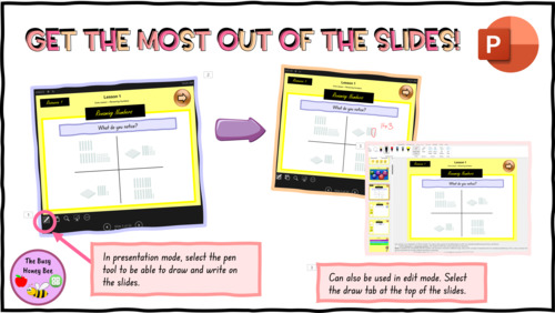 FREEBIE! Get the most out of the teaching slides! by The Busy Honey Bee