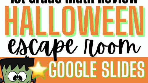 Halloween Digital Escape Room-Addition & Subtraction,Comparing Numbers ...