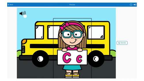 Letra C Boom Cards™ | Digital Task Cards by Cloud Ten | TPT