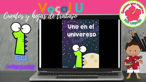 Vocal U, Letra U Spanish Vowel U Cuentos y Hojas de trabajo | TPT